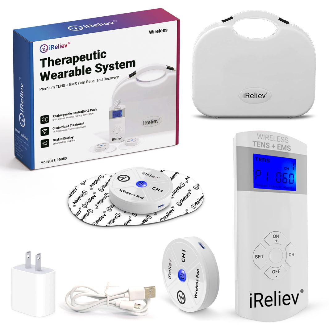 EMS & Tens Units: Wire & Wireless Muscle Stmulators